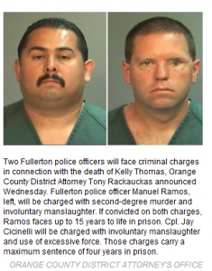 2 Local Fullerton Police Officers Charged With Murder